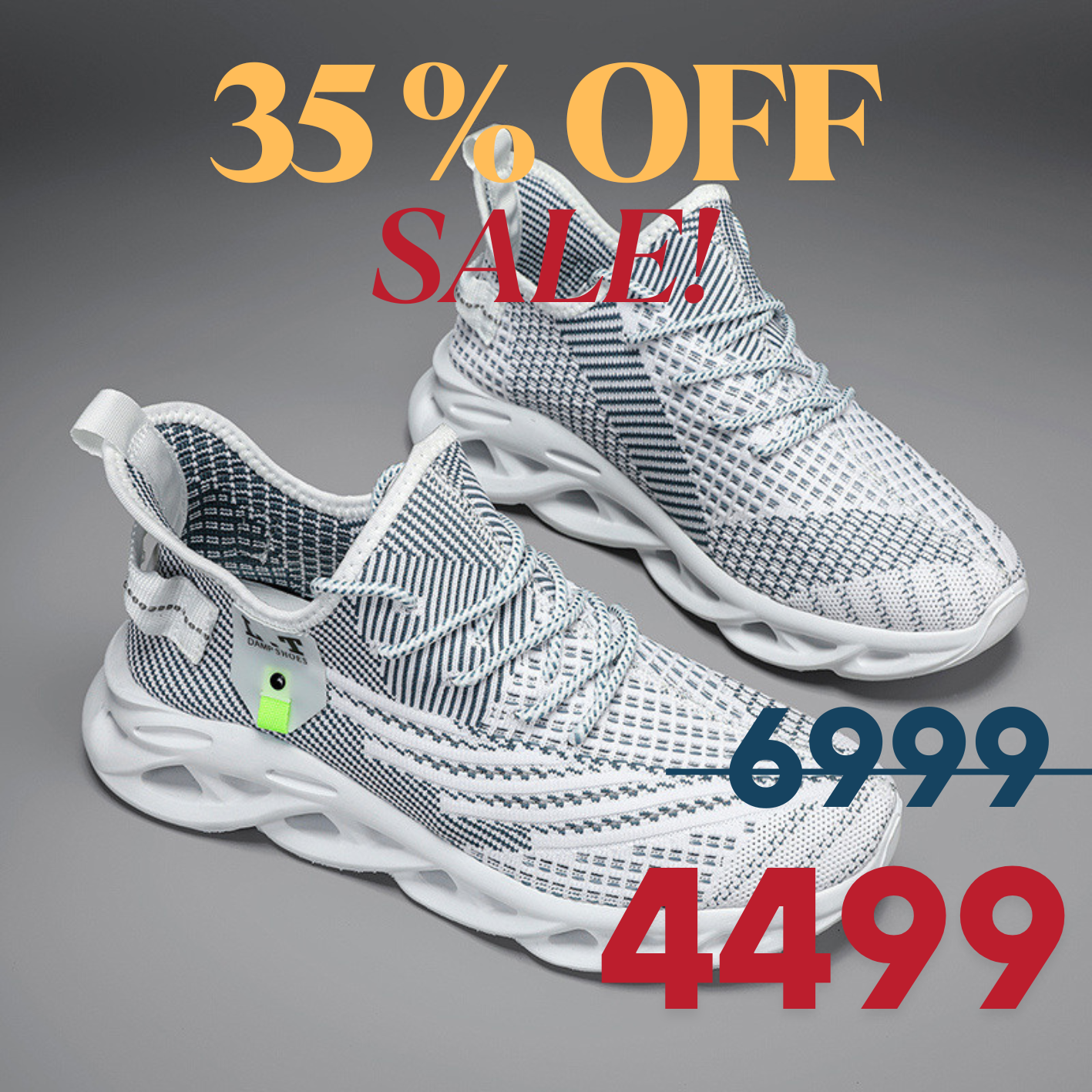 Blade Damp Shoes [Colour White] – Tisodo Fashion